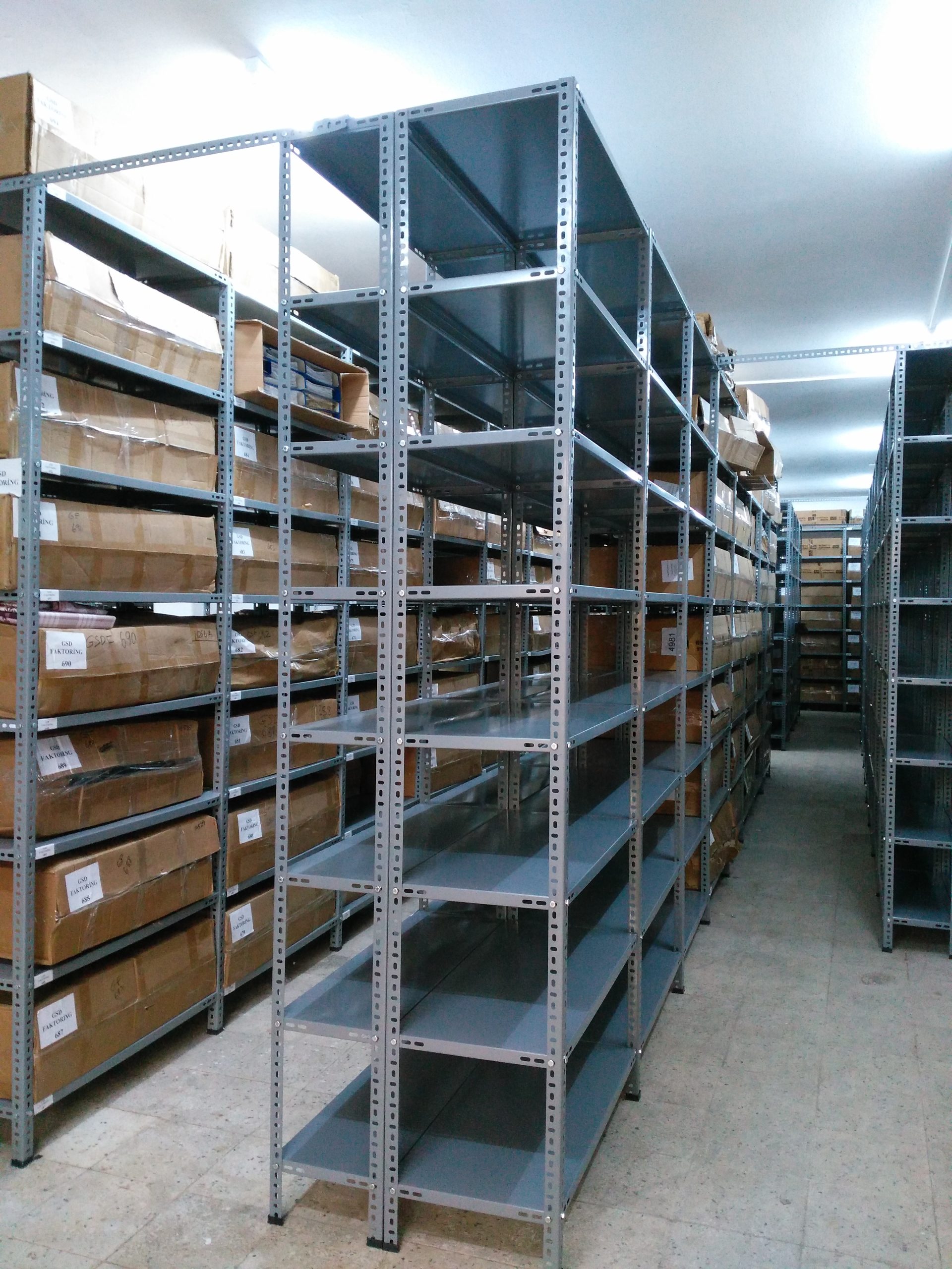 Çelik Raf Sistemleri - Tema Raf